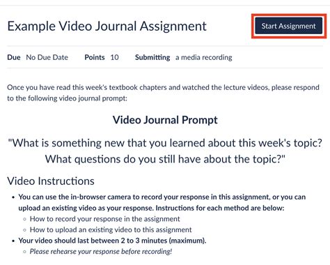 Recording Or Uploading Videos For Assignments Students Uc San Diego