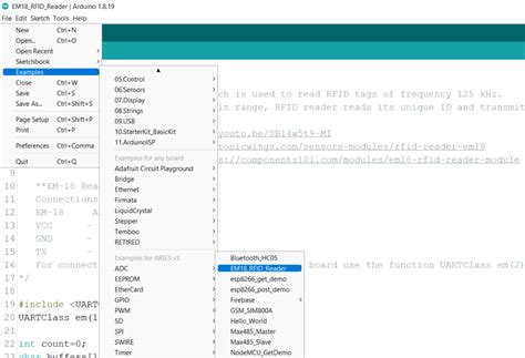 Interfacing Em 18 Rfid Reader With Vega Aries Boards Vega Processors Blog