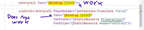 Uitableview Custom Viewcell Bindable Properties Does Not Work Stack