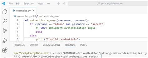 How To Use The Python Pass Function
