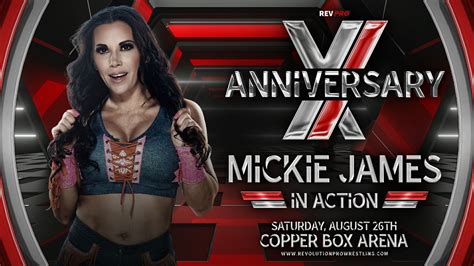 Mickie James Announced For Revpro 11 Year Anniversary Show