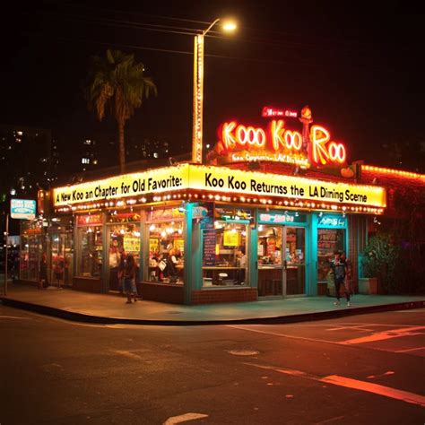 A New Chapter For An Old Favorite Koo Koo Roo Returns To The La Dining