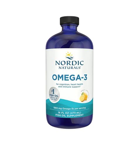 Nordic Naturals Omega 3 1560mg Lemon 473ml Biowell