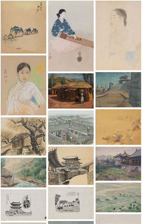 일제강점기 그림으로 본 조선의 풍경 포항예술진흥원 PACE 포항예총 디지털갤러리 3D 사이버 갤러리 전시