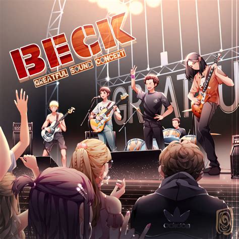 Safebooru 3girls 6boys N Adidas Bass Guitar Beck Chiba Tsunemi
