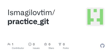 Github Ismagilovtimpracticegit