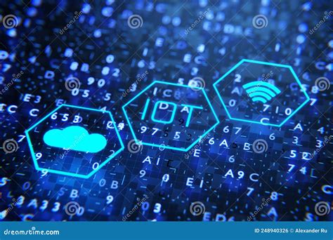 Internet Of Things Iot Concept Devices And Network Connection Concepts