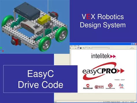 PPT V E X Robotics Design System PowerPoint Presentation Free Download ID