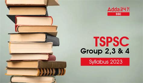 Tspsc Syllabus 2023 For Group 2 3 4 Complete Exam Pattern Job Carnival