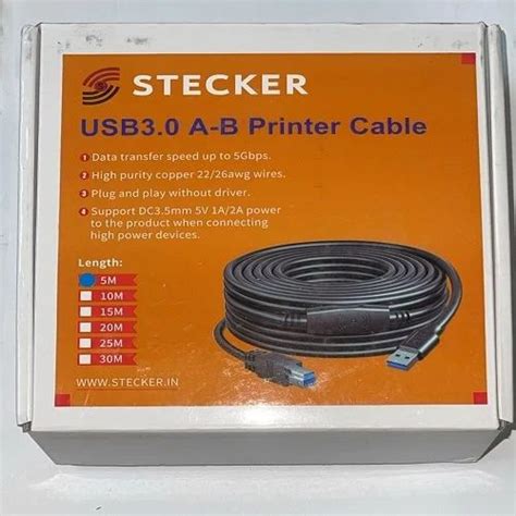 Usb Printer Cable 5 Mtr At ₹ 1475piece Usb Cable In New Delhi Id