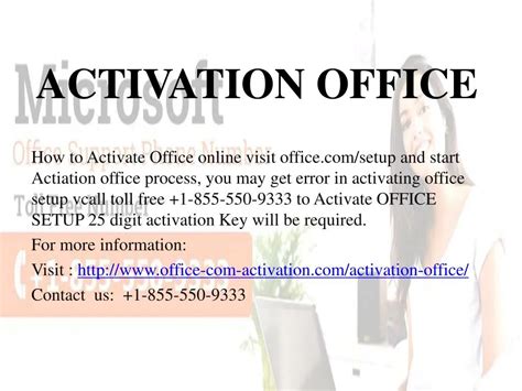 Ppt Activate Office Powerpoint Presentation Free Download Id