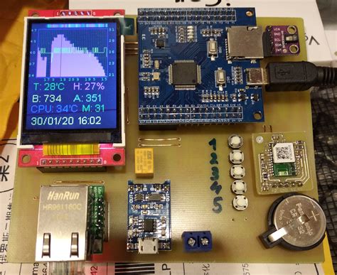 Stm32f405 Погодная станция Micropython Letsmakerobot