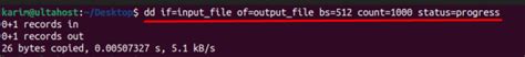 How To Use Dd Show Progress Command In Linux Ultahost Knowledge Base