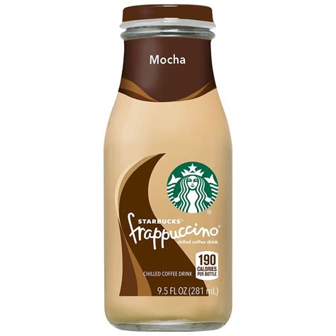 Starbucks Frappuccino Chilled Mocha Coffee Drink 9 5 Oz 15 Pk