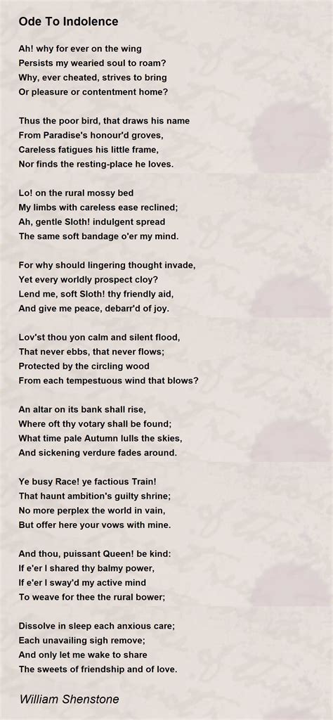 Indolence Definitionmeaning