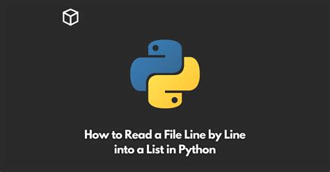 How To Read A File Line By Line Into A List In Python Programming Cube
