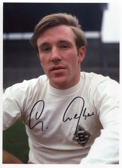 Günter Netzer Autograph Signed Photographs