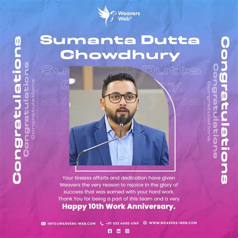 Sumanta Dutta Choudhury On Linkedin Weaversweb Weaversweb