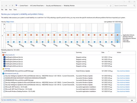 Solved Re Reintelgraphicssoftwareservice V3201016325 Crashes During Shutdown Intel