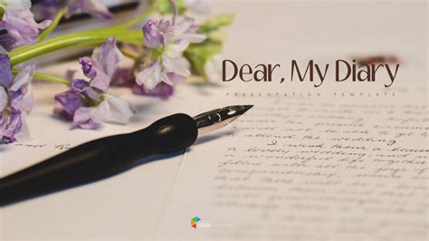 Diary Simple Powerpoint Templates