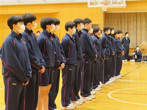 ウィンターカップ壮行式を行いました 柴田学園高等学校