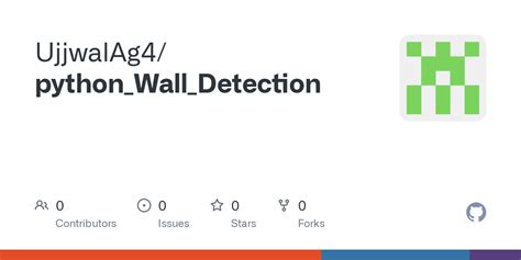 Github Ujjwalag4 Python Wall Detection