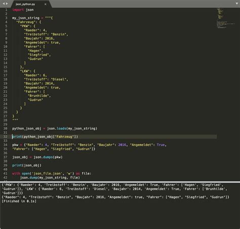Json Daten In Python Verarbeiten Machine Learning Blog