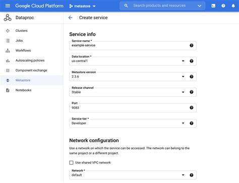 Quickstart Migrate A Self Managed MySQL Metastore To Dataproc Metastore Google Cloud