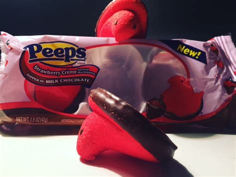 Review Battle Cherry Cordial Delight Peeps Vs Strawberry Creme Peeps Junk Banter