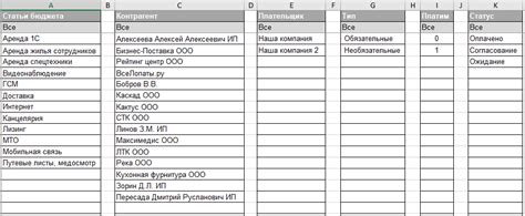 Реестр платежей на оплату образец Excel бесплатно скачать Word и Excel помощь в работе с