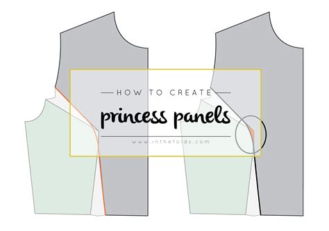 How To Create Princess Panels In The Folds