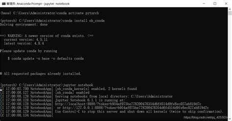 Jupyter安装与打开jupyter 控制台 Csdn博客