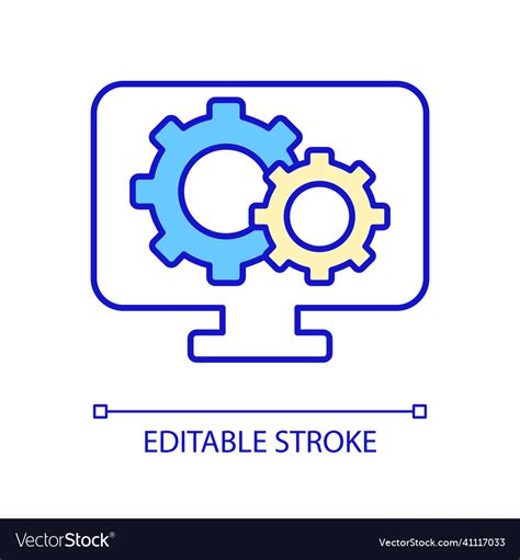 Computer Software Rgb Color Icon Royalty Free Vector Image