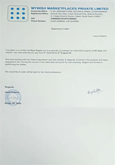 Riya Gupta On Linkedin Successfully Completed Internship A Journey Of Learning And Growth As