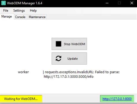 Webodm Crash After Failed Nodeodm 2 Creation Webodm Opendronemap