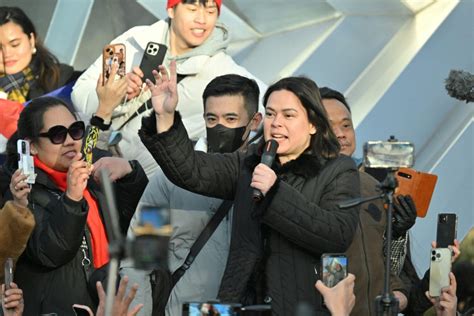 Sara Duterte On Personal Trip To Australia To Join Rally For Her Father