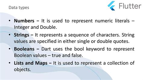 Introduction To Dart Programming Pptx