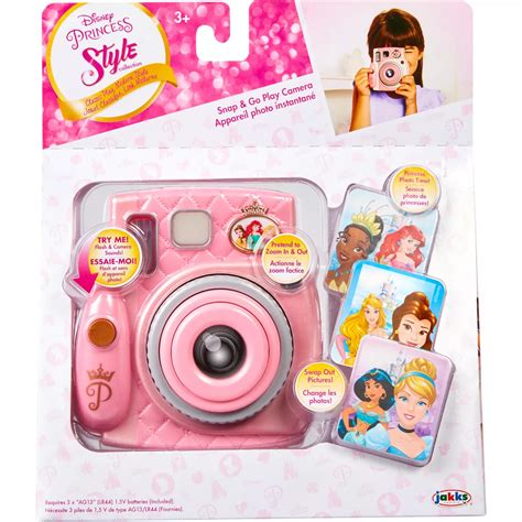 Jakks Pacific Disney Princess Style Collection Camera Pretend Play