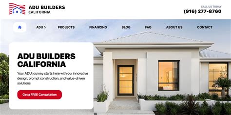 Projects Adu Builders California
