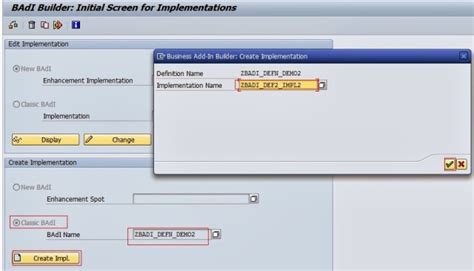 classic badi with multiple use multiple implementation without filter