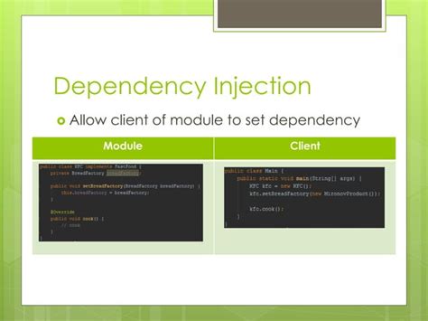 spring framework and inversion of control ppt