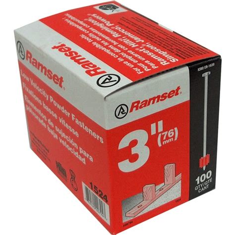 Ramset 3 Drive Pin 100 Pack ☑️ Mississauga Toronto And Ottawa