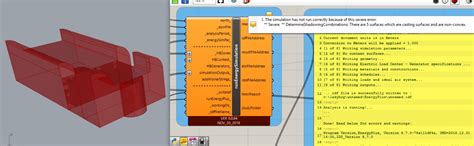 Run Energy Simulation Error Honeybee Legacy Ladybug Tools Forum