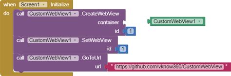 Customwebview An Extended Form Of Web Viewer 579 By Svarulshiju Extensions Mit App