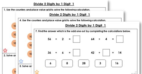 Year Divide Digits By Digit Lesson Classroom Secrets Classroom Secrets