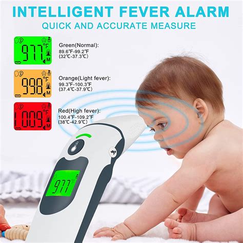 Touchless Forehead And Ear Thermometer Accurate Infrared Digital