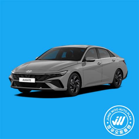 현대 아반떼 저신용장기렌트 하이브리드 인스퍼레이션 가솔린 16 25년식 5인승 2wd 36개월 신차장기렌트 정우오토플랜