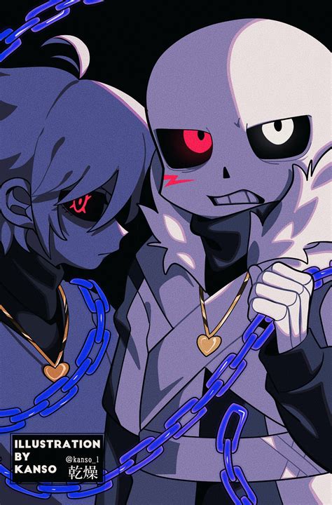 Sans And Chara Undertale And 1 More Drawn By Kansou Kanso 1 Danbooru