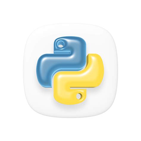 Python Programing Language D Icon Transparent Background PNG