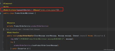 Rabbitlistener监听失效的问题rabbitlistener不起作用 Csdn博客